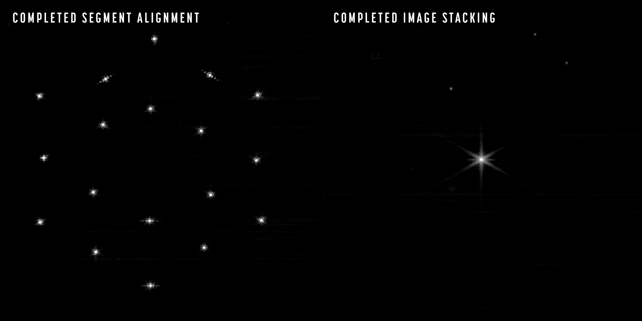 James Webb completa il "segment alignment" - Astronomia.com